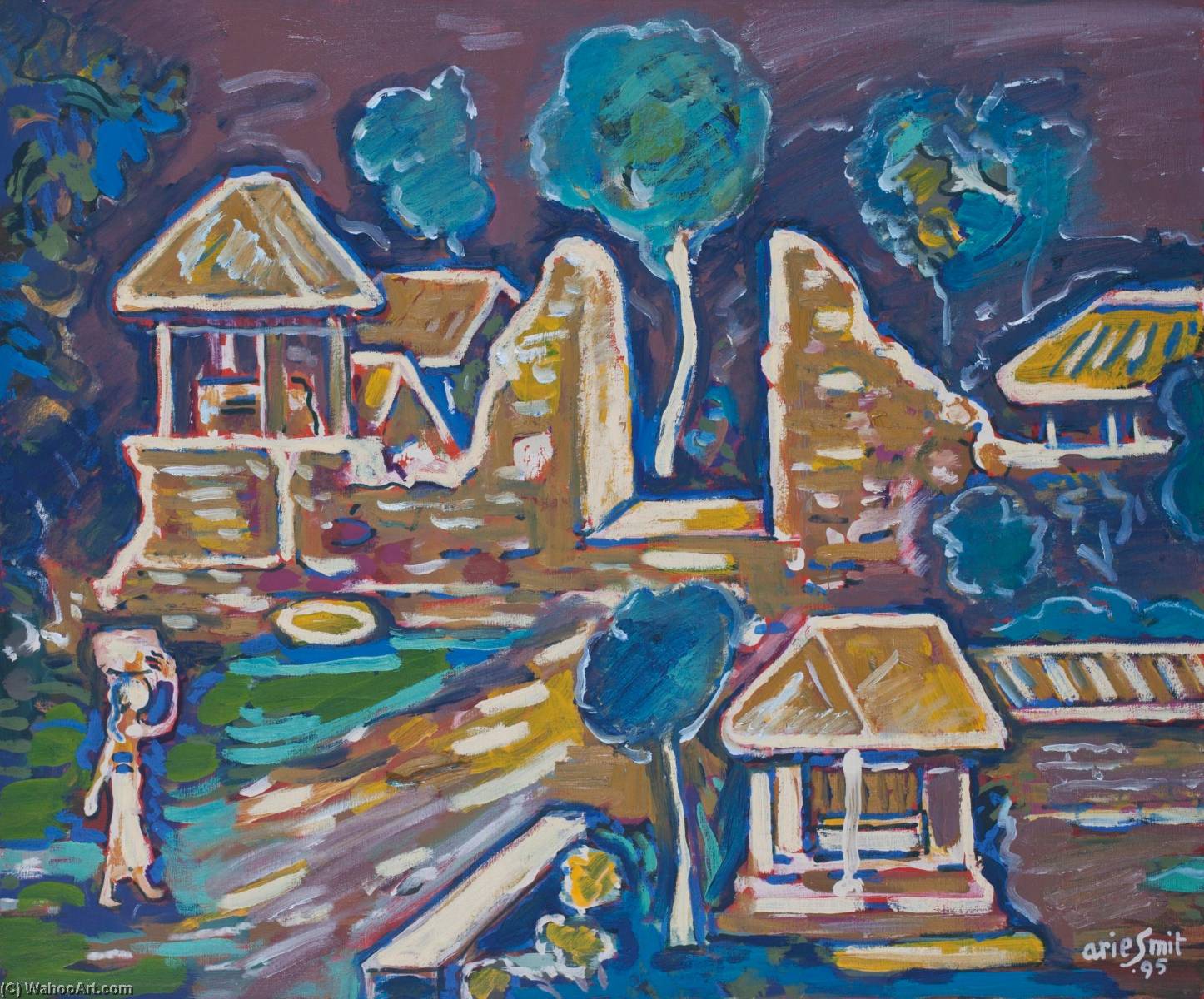 Templo de Arie Smit (1916-2016) Arie Smit | WahooArt.com