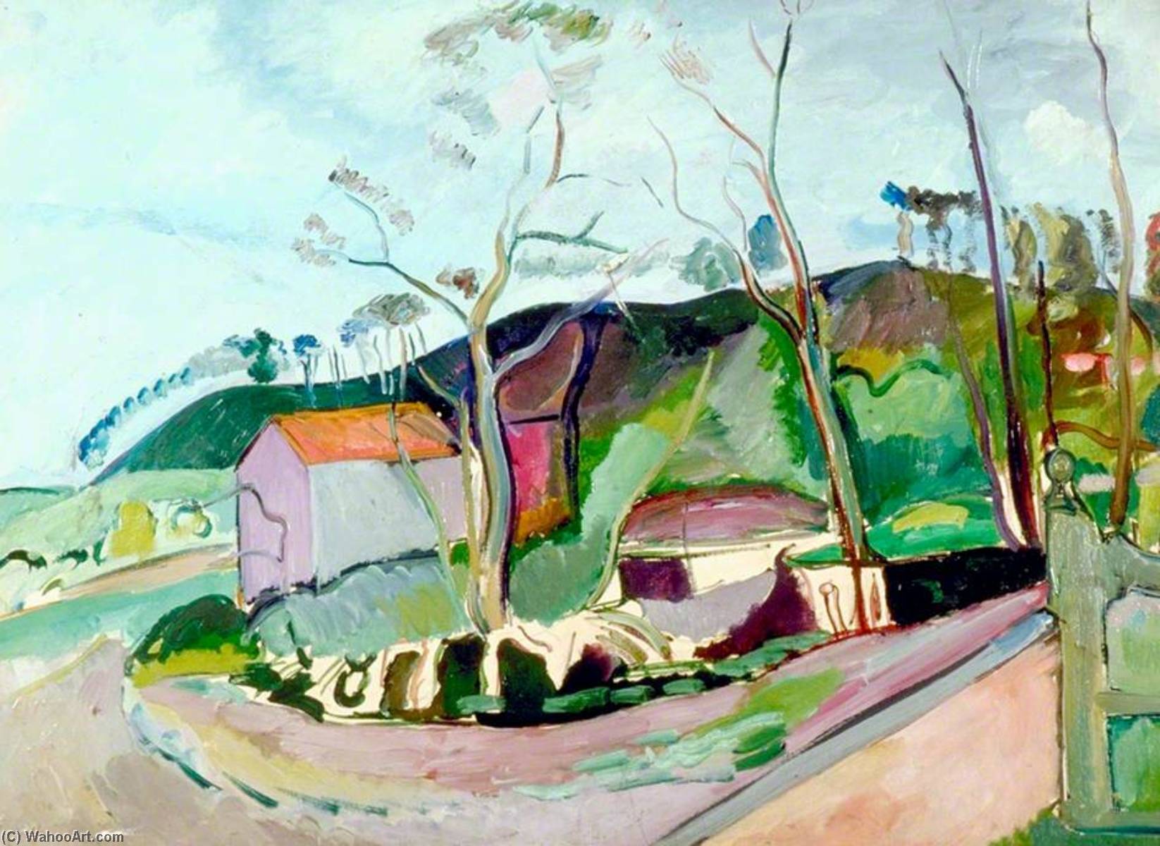 Reproducciones De Bellas Artes Paisaje Norfolk de Edward Wolfe ...