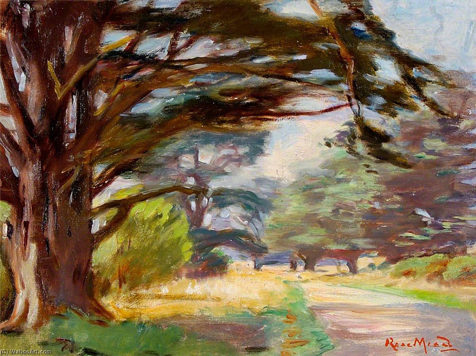 Reproducciones De Arte Camino y árboles, 1930 de Rose Mead (1867-1946 ...