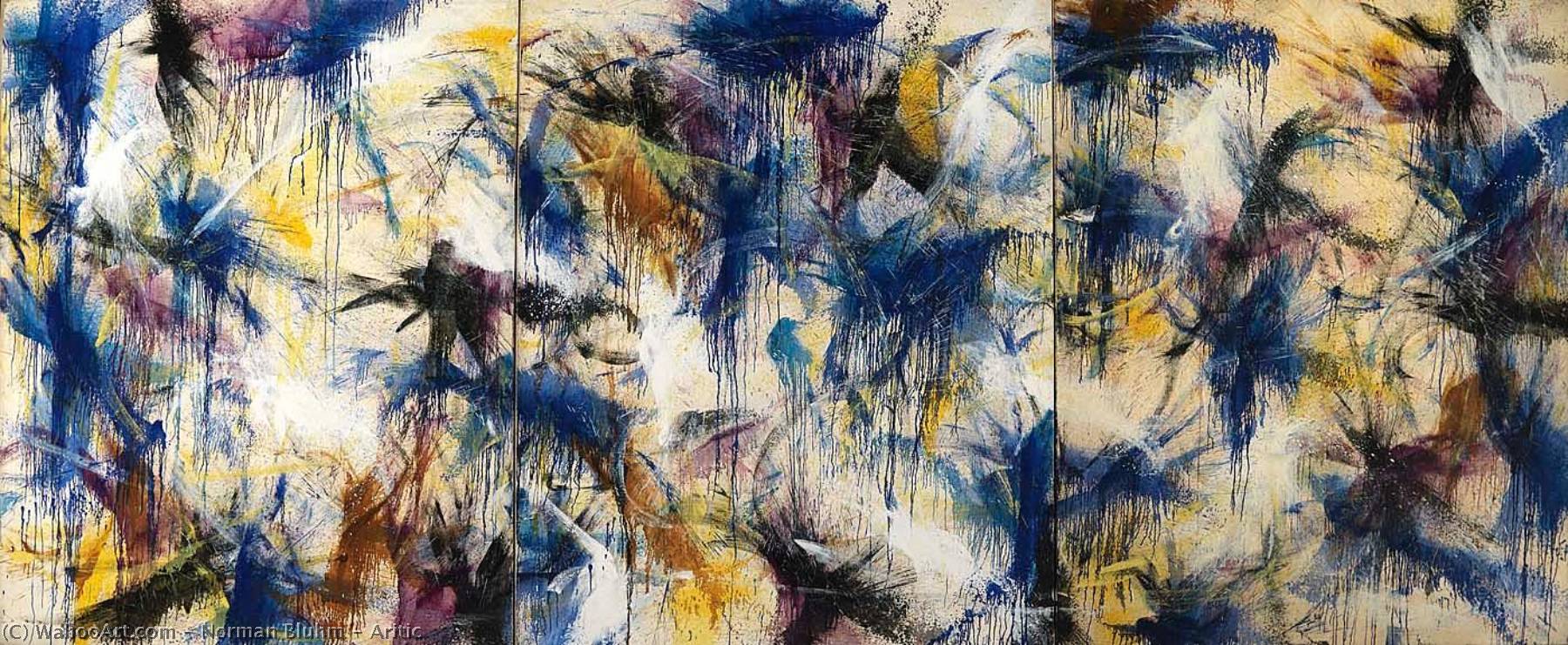 Aritic, 1959 de Norman Bluhm (1921-1999) | Reproducciones De Pinturas ...