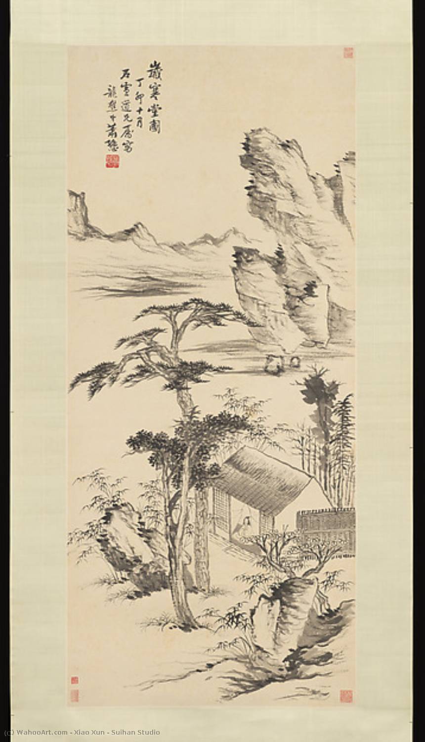 Suihan Studio, 1927 de Xiao Xun Xiao Xun | WahooArt.com